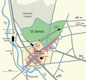 About St James - Exeter St James
